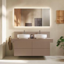 Duravit Balcoon Waschtisch-Unterschrank BA50170JFIF0000 wandh&auml;ngend, 120 x 57 x 53,4 cm, Umbra strukturiert, 4 Schubk&auml;sten