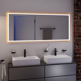 Hansgrohe Xarita E Spiegel 54983700 mit kapazitiven Ber&uuml;hrungssensor, 1600 x 700 x 50 mm, wei&szlig; matt