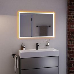 Hansgrohe Xarita E Spiegel 54986700 mit kapazitiven Ber&uuml;hrungssensor, 1000 x 700 x 50 mm, wei&szlig; matt