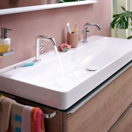 Hansgrohe Tecturis S Waschtischarmatur 73320000 Ausladung 130mm, mit Push-Open-Ablaufgarnitur, chrom