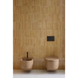 Duravit Balcoon Wand-WC 290609AM00 540 mm, Clay terra Matt, Tiefsp&uuml;ler, Sp&uuml;lrand: rimless, Inkl. verdeckte Befestigung, 4,5 l, Abgang: waagerecht