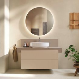 Duravit Balcoon Waschtisch-Unterschrank BA50130JEIE0000 wandh&auml;ngend, 80 x 57 x 53,4 cm, Sandbeige strukturiert, 2 Schubk&auml;sten