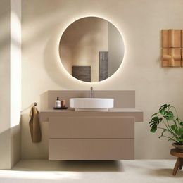 Duravit Balcoon Waschtisch-Unterschrank BA50140JFIF0000 wandh&auml;ngend, 100 x 57 x 53,4 cm, Umbra strukturiert, 2 Schubk&auml;sten