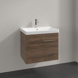 Villeroy & Boch Villeroy und Boch Avento Waschtisch-Unterschrank A89000VH 63 x 51,4 x 45,2 cm, 2 Ausz&uuml;ge, wandh&auml;ngend, Arizona Oak