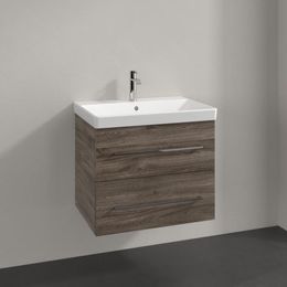 Villeroy & Boch Villeroy und Boch Avento Waschtisch-Unterschrank A89000RK 63x51,4x45,2cm, 2 Ausz&uuml;ge, wandh&auml;ngend, Stone Oak