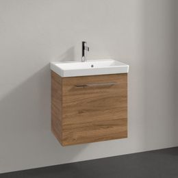 Villeroy & Boch Villeroy und Boch Avento Waschtisch-Unterschrank A88801RH 53x51,4x35,2cm, Anschlag rechts, 1 T&uuml;r, Kansas Oak