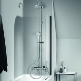 Ideal Standard Cerafine O Duschsystem BC749AA mit Einhebel-Brausearmatur, Handbrause, chrom