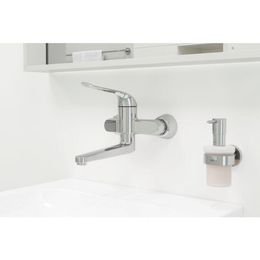 Grohe Waschtisch-Wand-Einhebelmischer 32773000 Euroeco Special, chrom, Ausladung 256 mm