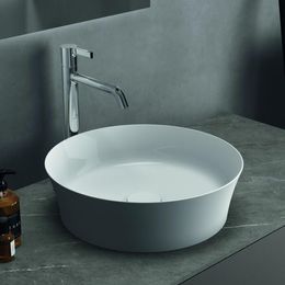 Ideal Standard Ipalyss Aufsatzschale E139801 40x40x12cm, ohne &Uuml;berlauf/Hahnloch, wei&szlig;
