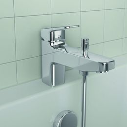 Ideal Standard CeraPlan Wannenarmatur BD257AA verchromt, 1-Loch, Randmontage