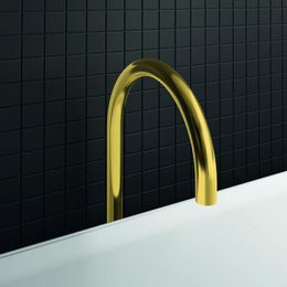 Ideal Standard Joy Wanneneinlauf A7387A2 freistehend, starrer Rohrauslauf, Ausladung 260mm, Brushed Gold