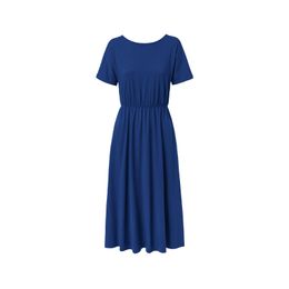 Tchibo - Jerseykleid mit R&uuml;ckenausschnitt - Damen - Gr. L - blau