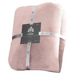 Irisette Kuscheldecke, Rosa, Textil, Uni, 150x200 cm, Oeko-Tex&reg; Standard 100, pflegeleicht, Wohntextilien, Decken, Kuscheldecken