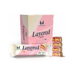 Myprotein Layered Protein Bar - 12 x 60g - Vanilla Birthday Cake