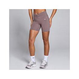 Myprotein MP Damen Tempo Shorts mit geraffter Vorderseite &ndash; Mokka - XL