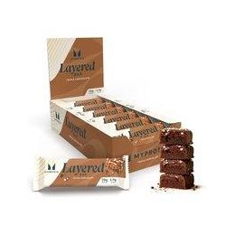 Myprotein Layered Protein Bar - 12 x 60g - Triple Chocolate Fudge