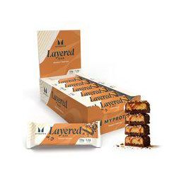 Myprotein Layered Protein Bar - 12 x 60g - Chocolate Peanut Pretzel