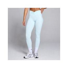 Myprotein MP Damen Tempo Leggings mit geraffter Vorderseite &ndash; Babyblau - XXL