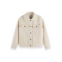 Scotch & Soda Scotch & Soda Hemdjacke in Creme - 74% | Gr&ouml;&szlig;e M | Damenjacken