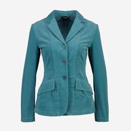 Aspesi Blauer Blazer aus Cord mit Reverskragen