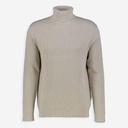Only & Sons Beigefarbener Rollkragenpullover