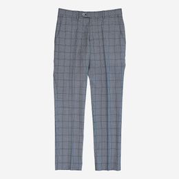 Wei&szlig;-blaue Hose aus Wollmischung