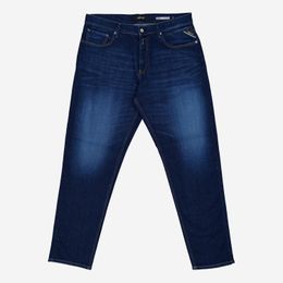 Replay Dunkelblaue Tapered Fit Jeans