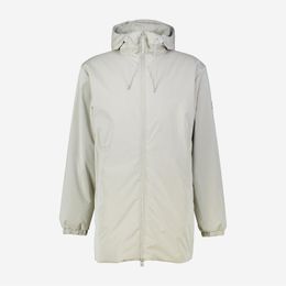RAINS Cremefarbener wasserdichter Parka