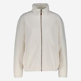 Sherpa Cremefarbene Fleecejacke