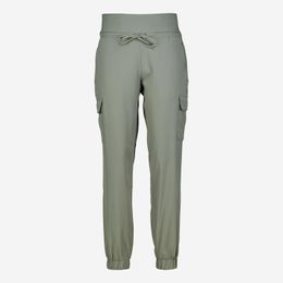 Olivgr&uuml;ne Cargo-Jogginghose mit Kordelzug