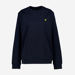 Lyle & Scott Dunkelblaues Sweatshirt mit gesticktem Logo