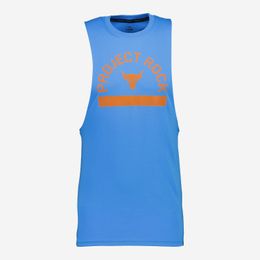 Under Armour Hellblaues Oberteil mit Aufschrift-Motiv