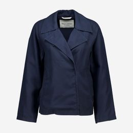 Marc O'Polo Dunkelblauer kurzer Trenchcoat