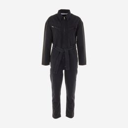 Schwarzer Jumpsuit aus Jeans