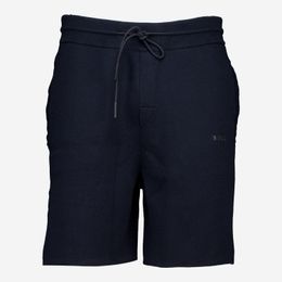 BOSS Schwarzblaue Jersey-Shorts
