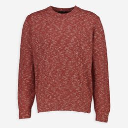 Ferrante Braunroter Pullover aus Wollmischung