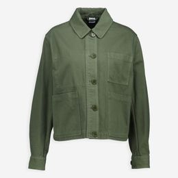 Aspesi Olivgr&uuml;ne Jeansjacke