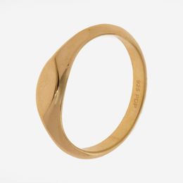 P D Paola 750er vergoldeter Ring aus Sterling Silber