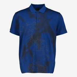 BOSS Dunkelblaues Poloshirt mit Logo-Detail