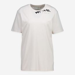 OOF Wear Wei&szlig;es T-Shirt mit aufgedrucktem Logo
