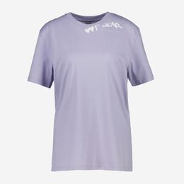 OOF Wear Lilafarbenes T-Shirt mit aufgedrucktem Logo