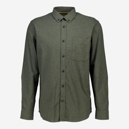 Camel Active Dunkelgr&uuml;nes Regular Fit Freizeithemd