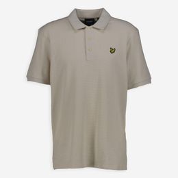 Lyle & Scott Beigefarbenes Poloshirt
