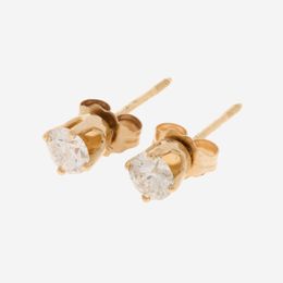 Ohrstecker aus 585er Gold mit 0,50 Karat Diamanten