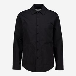 Schwarzer Parka