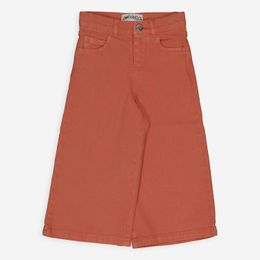 Simonetta Orangefarbene Wide Leg Jeans