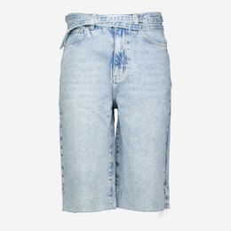 Iro Hellblaue Estaque Bermuda Fit Jeans-Shorts