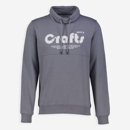 s.Oliver Graues Sweatshirt mit Aufdruck