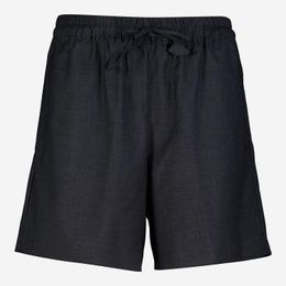 Dunkelgraue Chino Shorts mit Kordelzug