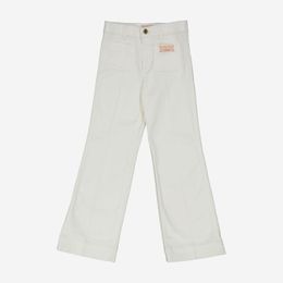 Elisabetta Franchi Cremefarbene Flared Fit Jeans